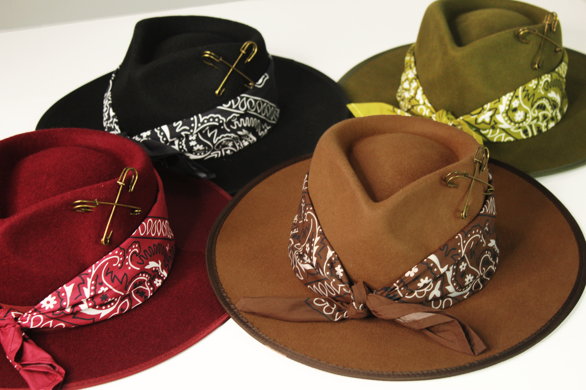Stiff Brim Fully Loaded Fedora Collection (Unisex) – CrownedbyJordan